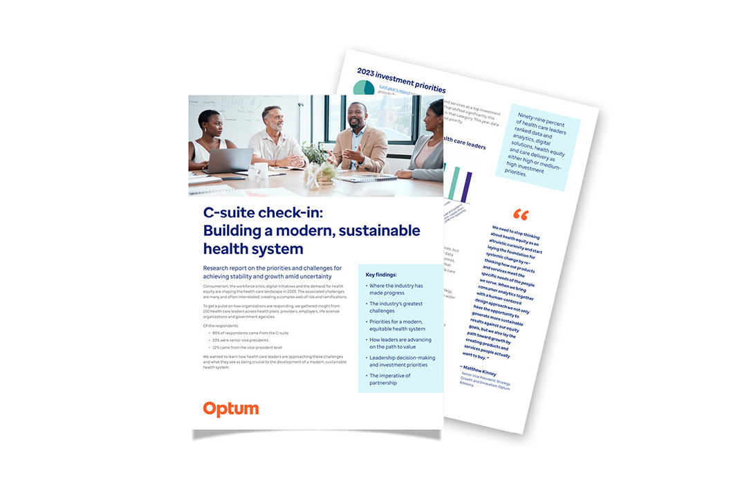 C-suite Insights for Health Care Executives | Optum