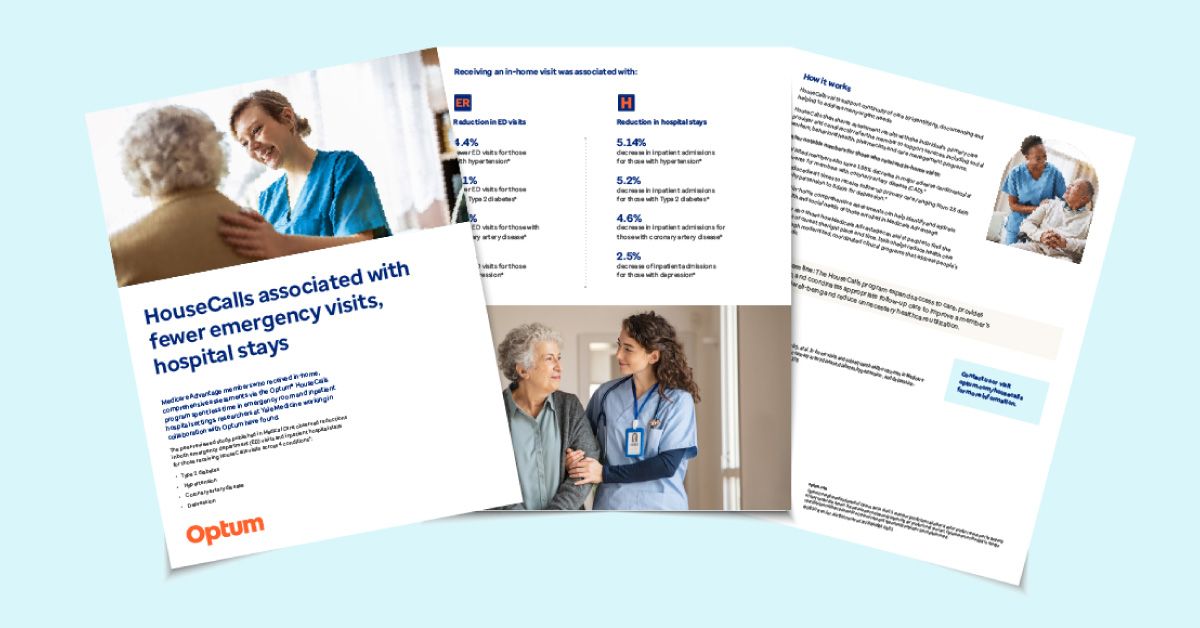 HouseCalls: Fewer Emergency Visits, Hospital Stays