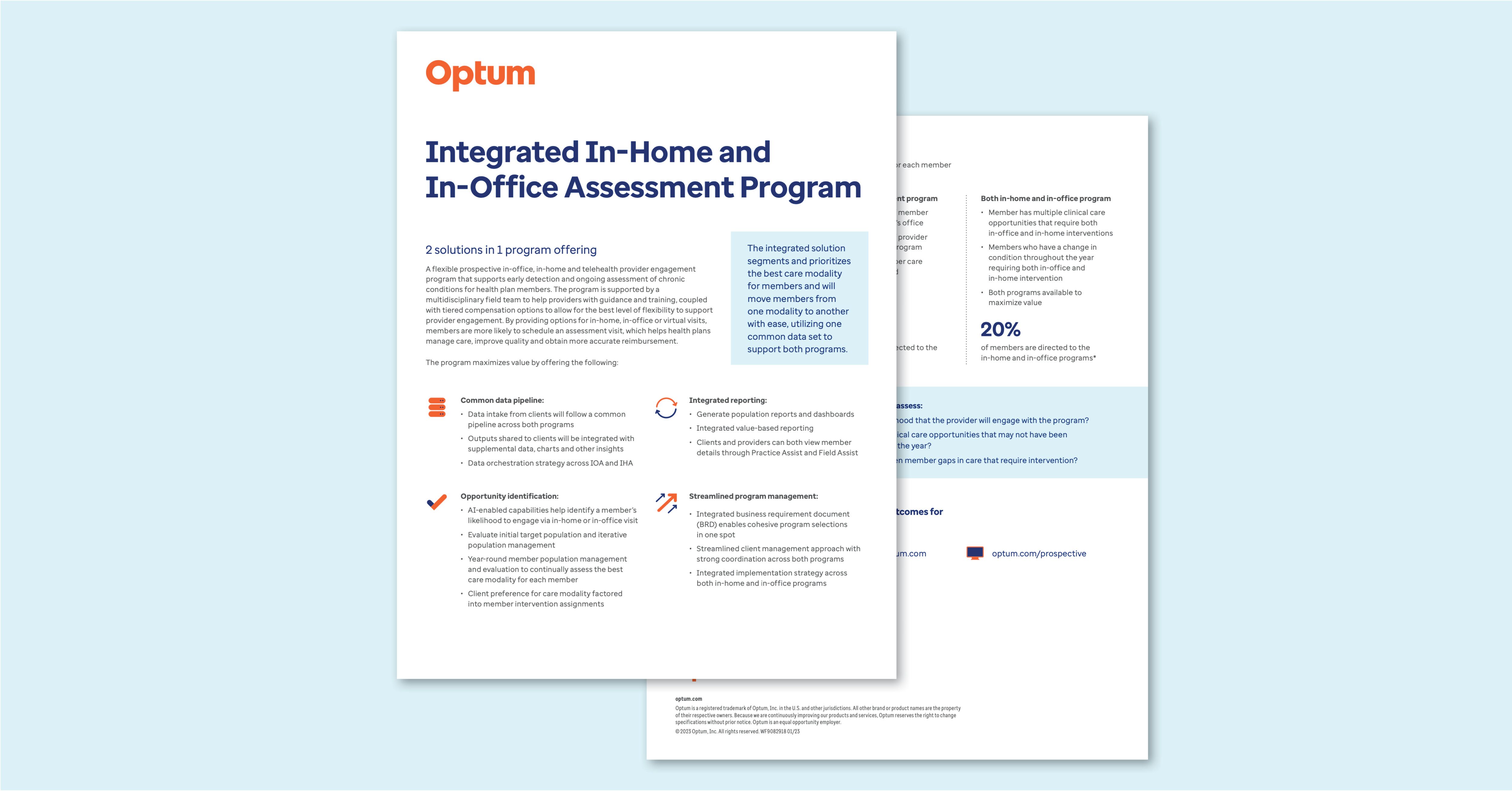 Integrated In‑Home and In‑Office Assessments Program | Optum