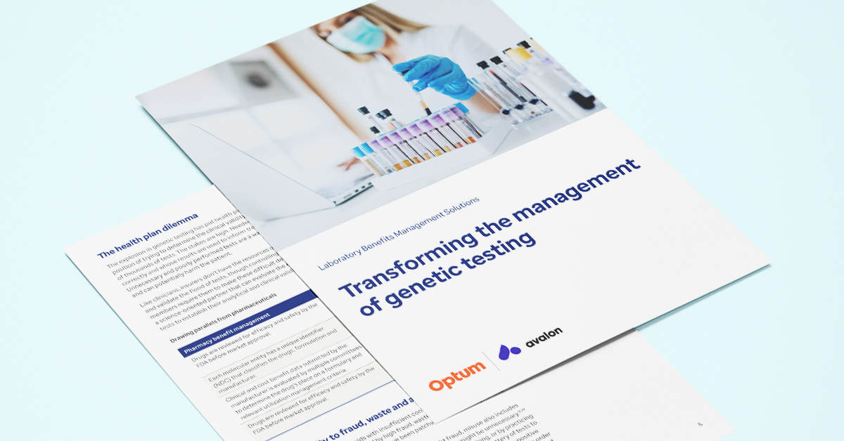 A New Approach to Managing Genetic Testing [E-book]