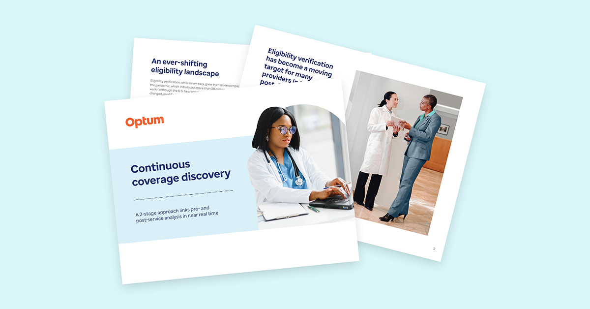 Continuous Insurance Coverage Discovery | Optum | E-book