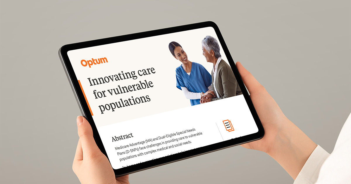 Innovating Care for Vulnerable Populations [White Paper]