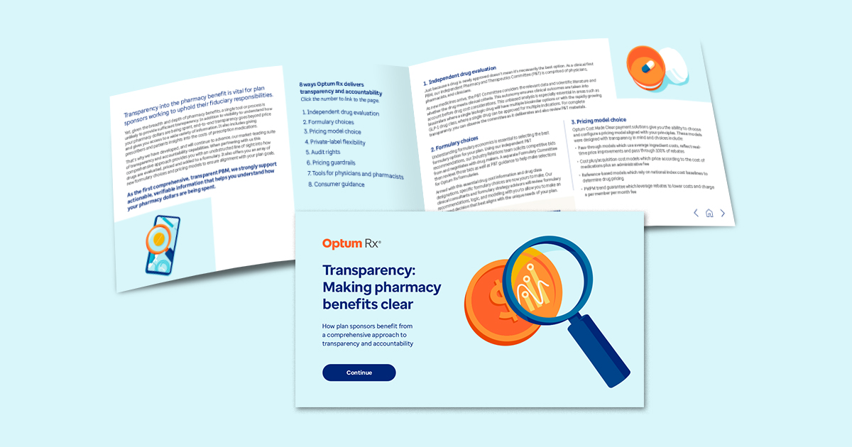 Transform Pharmacy Benefits with End-to-End Transparency