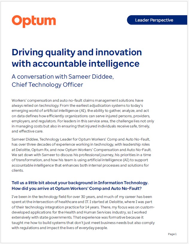 Driving Quality & Innovation with Accountable Intelligence