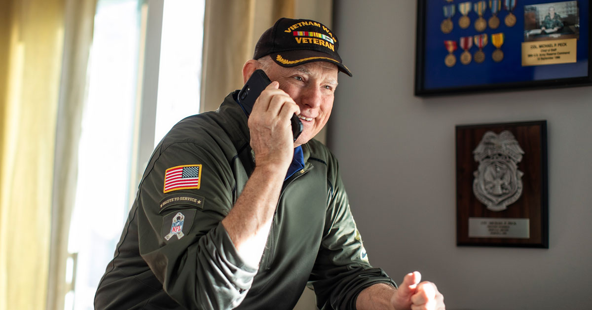 Telephone Lifestyle Coaching Program for Veterans
